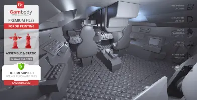 Alien Narcissus Shuttle - STL files for 3D Printing | Gambody