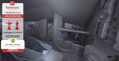 Alien Narcissus Shuttle - STL files for 3D Printing | Gambody