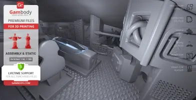 Alien Narcissus Shuttle - STL files for 3D Printing | Gambody