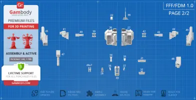 MWO Shadow Cat - STL files for 3D Printing | Gambody