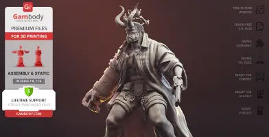 Hellboy STL Files - Comics 3D Models | Gambody