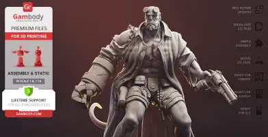 Hellboy STL Files - Comics 3D Models | Gambody