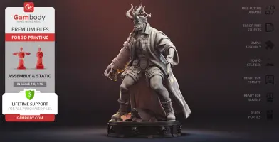 Hellboy STL Files - Comics 3D Models | Gambody