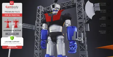 Mazinger Z - Supreme Edition - STL files for 3D Printing | Gambody