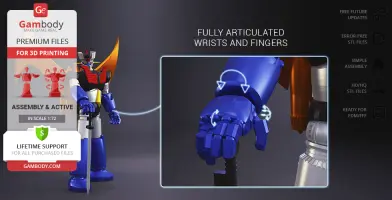 Mazinger Z - Supreme Edition - STL files for 3D Printing | Gambody