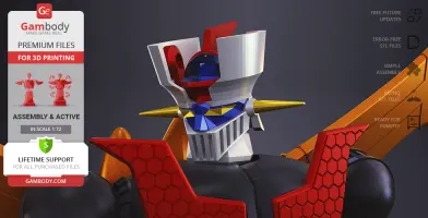 Mazinger Z - Supreme Edition - STL files for 3D Printing | Gambody