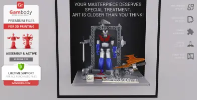 Mazinger Z - Supreme Edition - STL files for 3D Printing | Gambody
