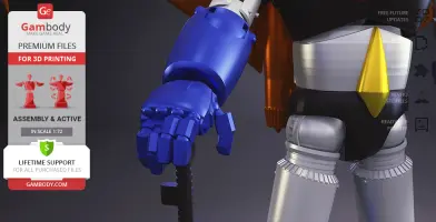 Mazinger Z - Supreme Edition - STL files for 3D Printing | Gambody