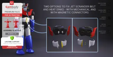 Mazinger Z - Supreme Edition - STL files for 3D Printing | Gambody