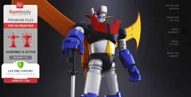 Mazinger Z - Supreme Edition - STL files for 3D Printing | Gambody
