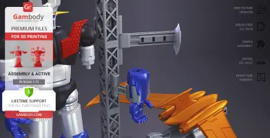 Mazinger Z - Supreme Edition - STL files for 3D Printing | Gambody