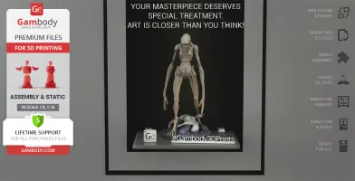 Alien Newborn - 3D Printing Files | Gambody