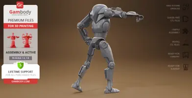 Super Battle Droid - STL files for 3D Printing | Gambody