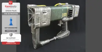 Fallout Lazer Pistol - STL files for 3D Printing | Gambody Stock