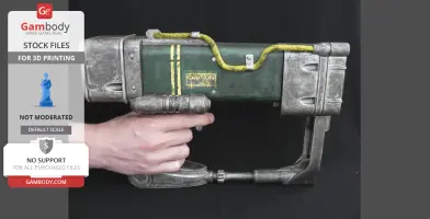 Fallout Lazer Pistol - STL files for 3D Printing | Gambody Stock