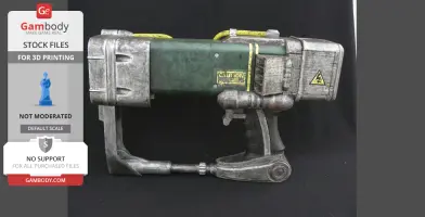 Fallout Lazer Pistol - STL files for 3D Printing | Gambody Stock