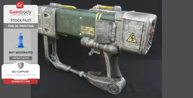 Fallout Lazer Pistol - STL files for 3D Printing | Gambody Stock