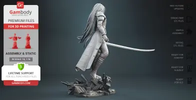 Sephiroth Final Fantasy 7 - 3D Printing Files | Gambody