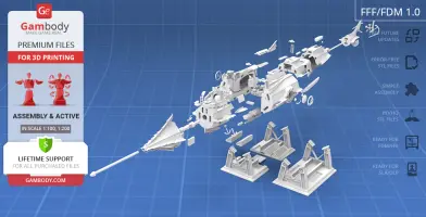 Nautilus Submarine - STL files for 3D Printing | Gambody