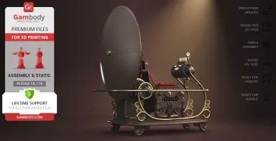 Time Machine 1960 - STL files for 3D Printing | Gambody