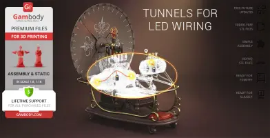 Time Machine 1960 - STL files for 3D Printing | Gambody