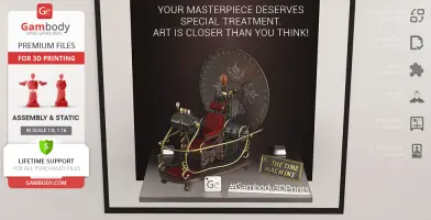 Time Machine 1960 - STL files for 3D Printing | Gambody