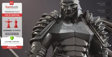 Batman Ninja - 3D Printer Files | Gambody