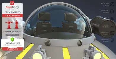 The Space Cruiser - STL files for 3D Printing | Gambody