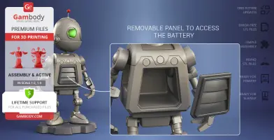 Clank - STL files for 3D Printing | Gambody