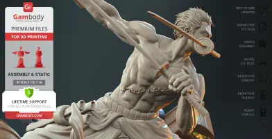Roronoa Zoro - 3D Models & STL Files | Gambody