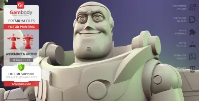 Buzz Lightyear - STL files for 3D Printing | Gambody