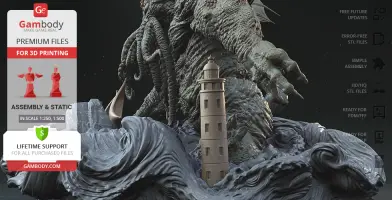Cthulhu - 3D Models & STL Files | Gambody
