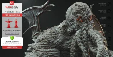 Cthulhu - 3D Models & STL Files | Gambody