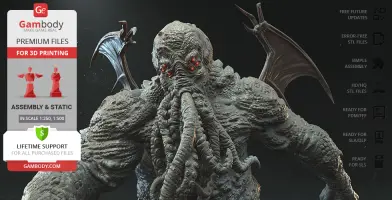 Cthulhu - 3D Models & STL Files | Gambody
