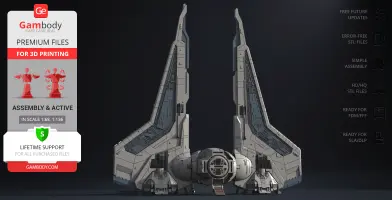Gauntlet Starfighter - STL files for 3D Printing | Gambody