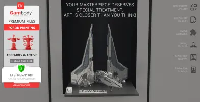 Gauntlet Starfighter - STL files for 3D Printing | Gambody