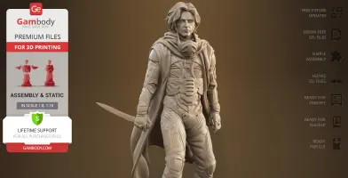 Paul Atreides - 3D Printing Files | Gambody