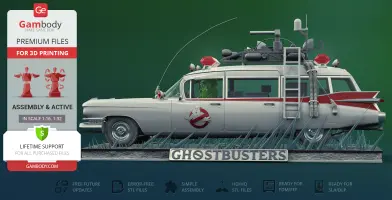 Ecto-1 Frozen Empire - Ghostbusters 3D Files | Gambody