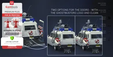 Ecto-1 Frozen Empire - Ghostbusters 3D Files | Gambody