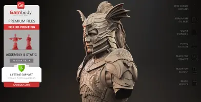 Daemon Targaryen Bust - 3D Printing Files | Gambody