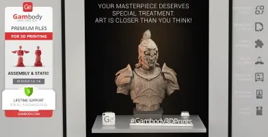 Daemon Targaryen Bust - 3D Printing Files | Gambody
