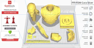 Daemon Targaryen Bust - 3D Printing Files | Gambody