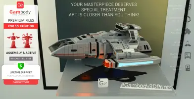 Danube-Class Runabout - STL files for 3D Printing | Gambody