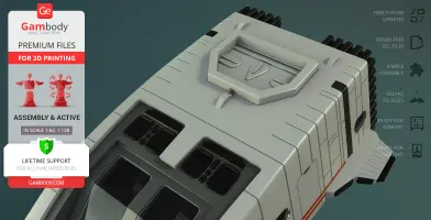 Danube-Class Runabout - STL files for 3D Printing | Gambody