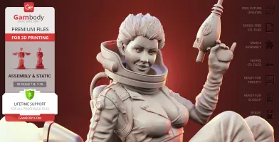 Nuka-Girl - 3D Printing Files | Gambody
