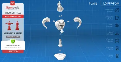 Balrog Bust - 3D Printable files | Gambody