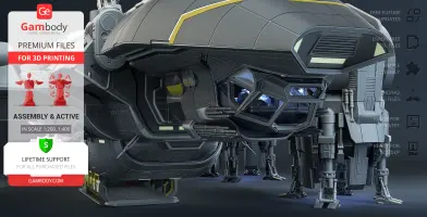 USCSS Prometheus - STL files for 3D Printing | Gambody