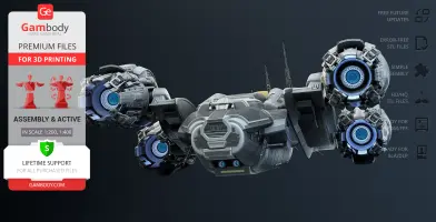 USCSS Prometheus - STL files for 3D Printing | Gambody