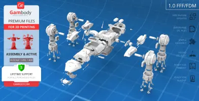 USCSS Prometheus - STL files for 3D Printing | Gambody