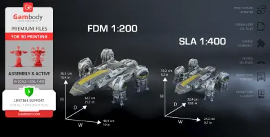 USCSS Prometheus - STL files for 3D Printing | Gambody